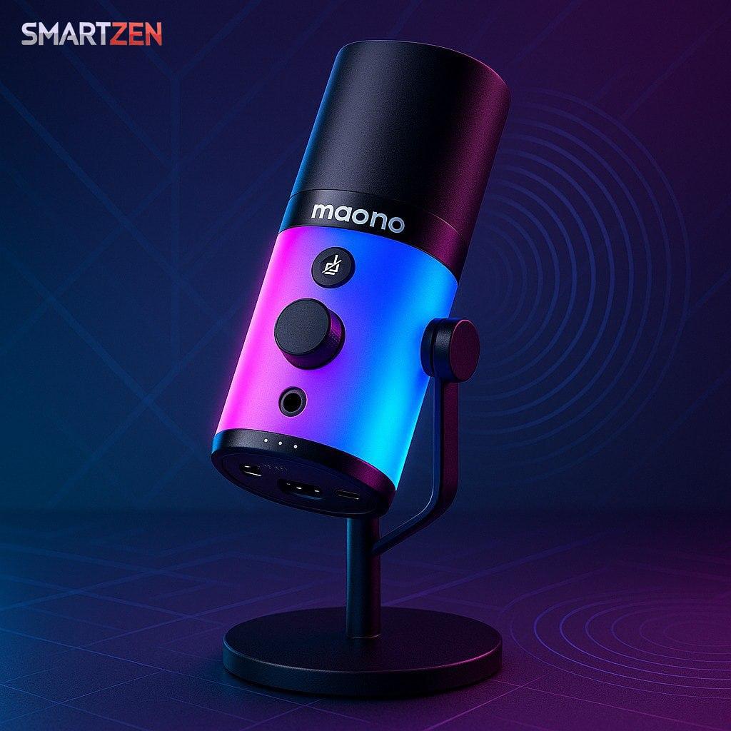 MAONO PD100X RGB USB/XLR Dynamic Microphone - SmartZen