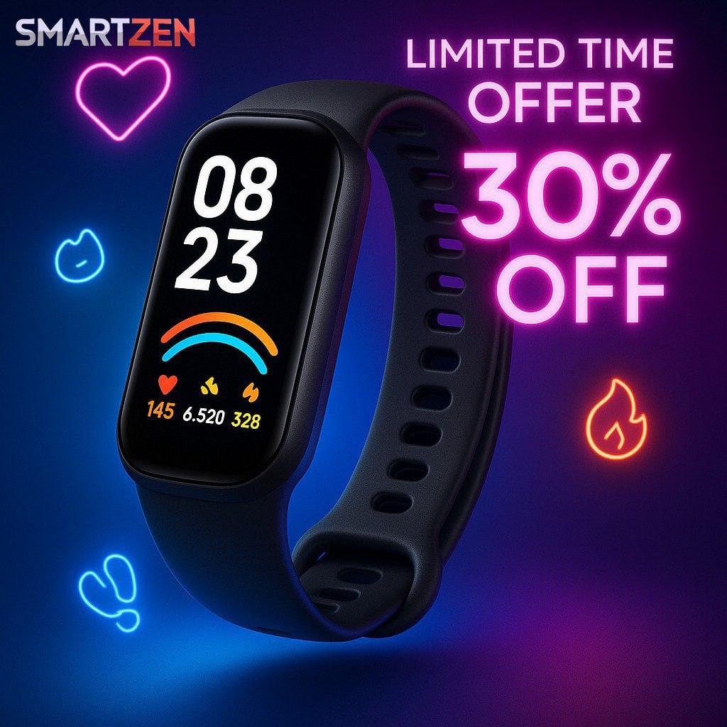 Xiaomi Smart Band 9 Active – Black - SmartZen