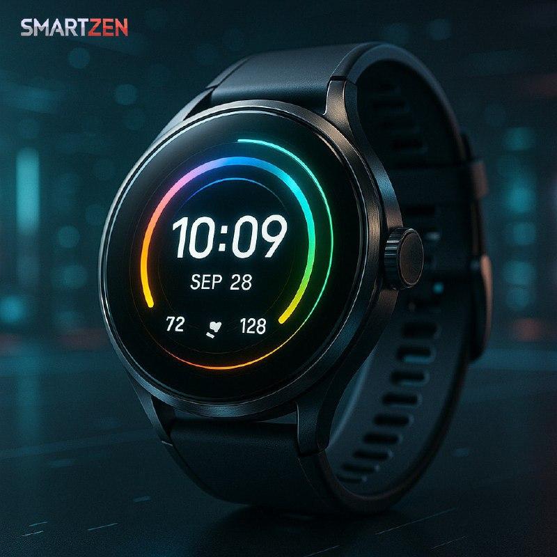 Colmi V73 Bluetooth Calling Smart Watch- Black Color - SmartZen